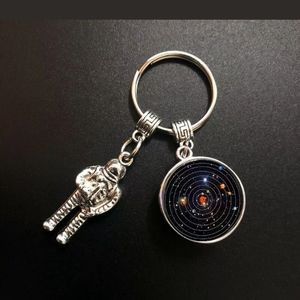Accessories | New Astronaut Solar System Glass Orb Keychain | Poshmark